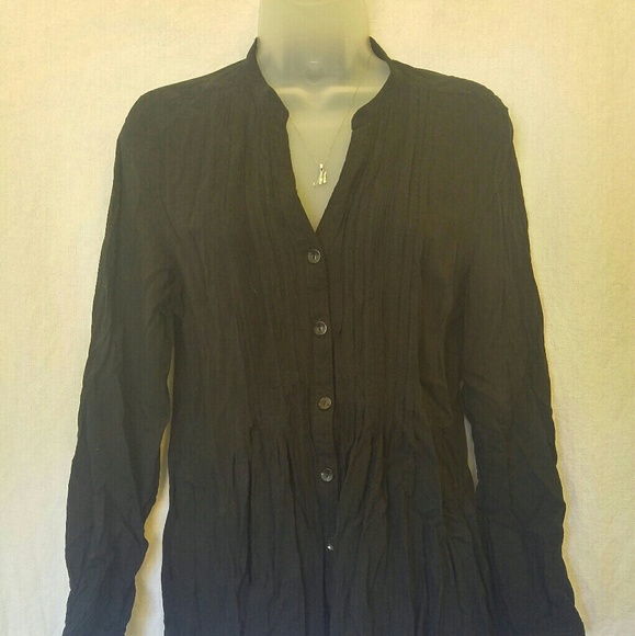 Spense | Tops | 4 For 2 Black Peasant Top | Poshmark
